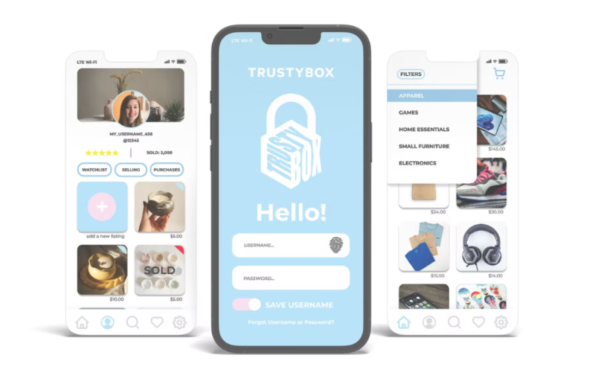 TrustyBox App Design | DesignRush