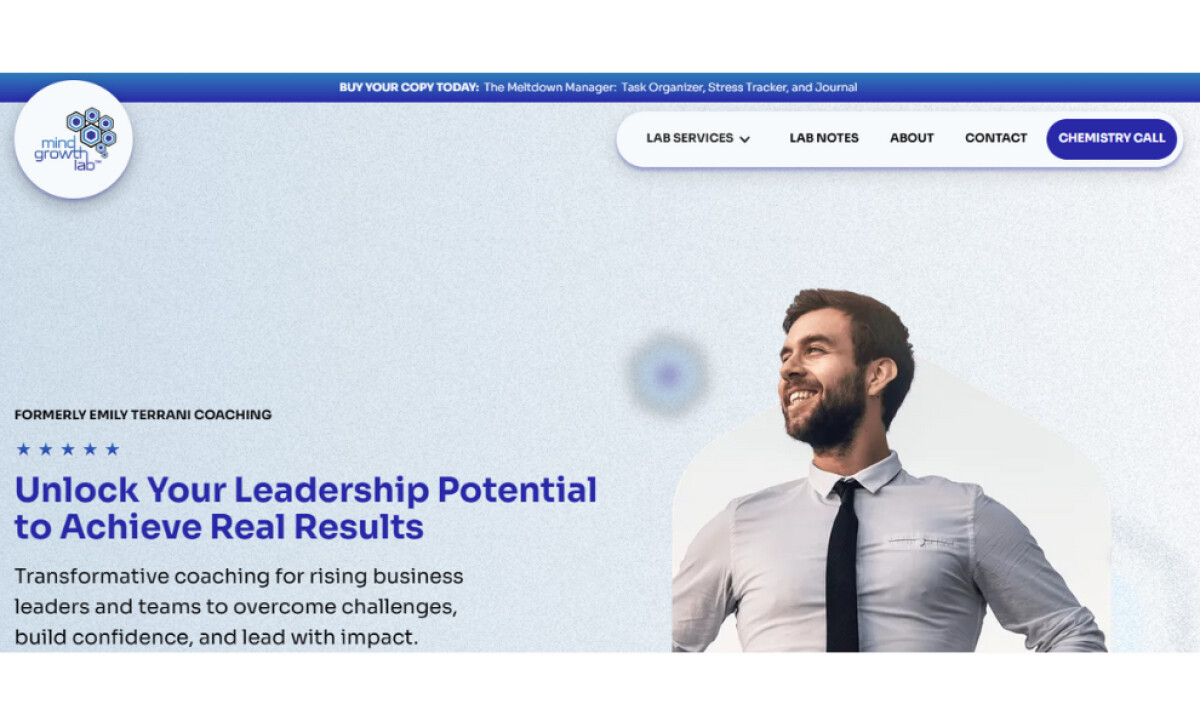 Mind Growth Lab Website Design | DesignRush