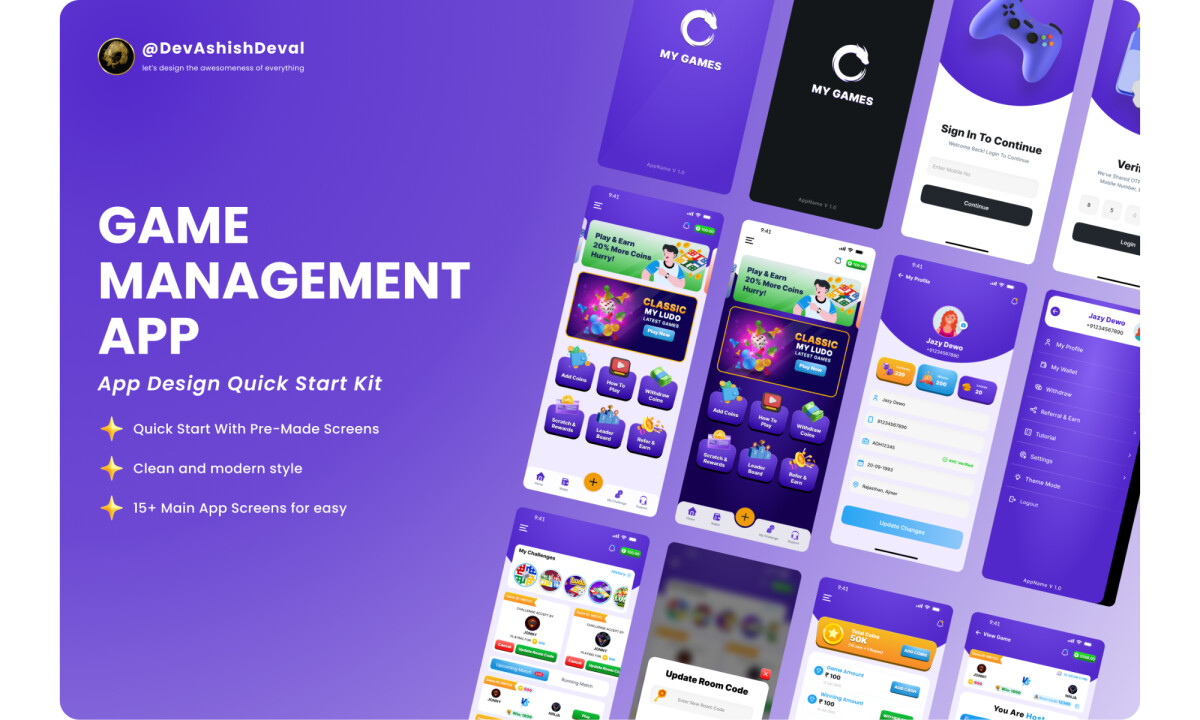 My Games App Design | DesignRush