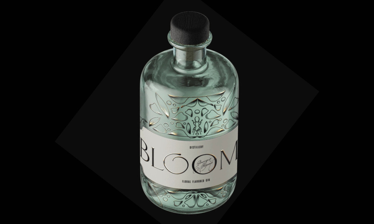 BLOOME Distillery Packaging Design | DesignRush