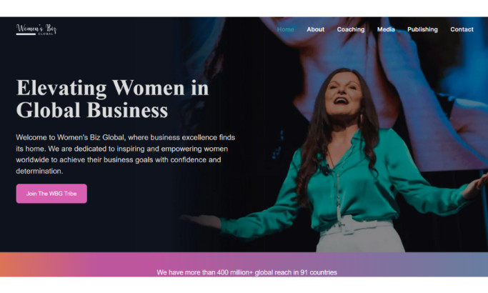 Women's Biz Global Web Design Analysis | DesignRush