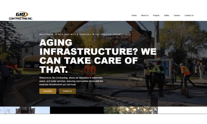 Gio Contracting Website Design Analysis | DesignRush