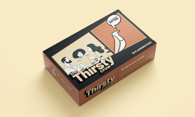 The Thirsty Crow Packaging Design Analysis | DesignRush