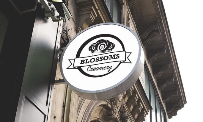 Blossoms Creamery Logo Design Analysis | DesignRush