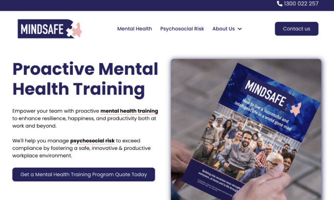 Mindsafe Website Design Analysis | DesignRush