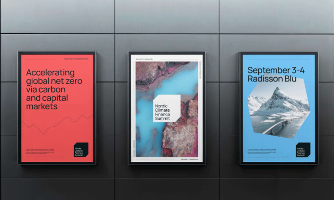 Nordic Climate Finance Summit Poster Design Analysis | DesignRush