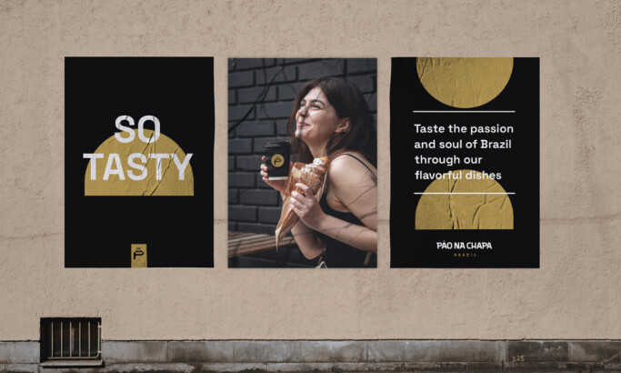 Pão na Chapa Print Design Analysis | DesignRush