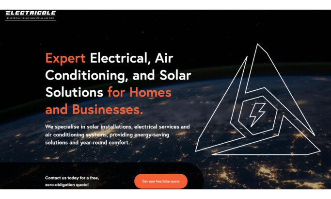 Electricole Website Design | DesignRush