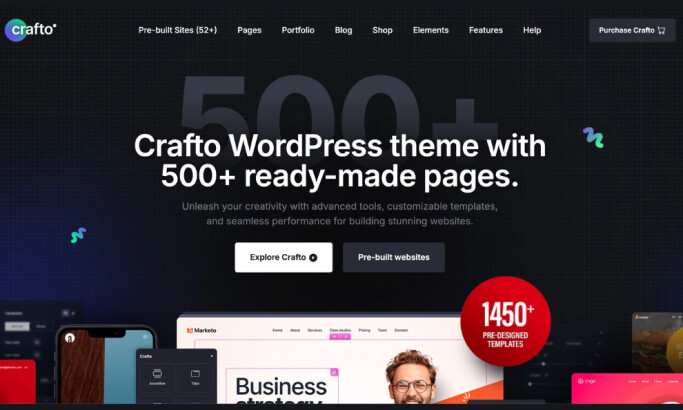 Crafto Website Design Analysis | DesignRush