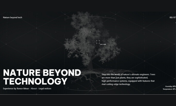 Nature Beyond Technology Website Design | DesignRush