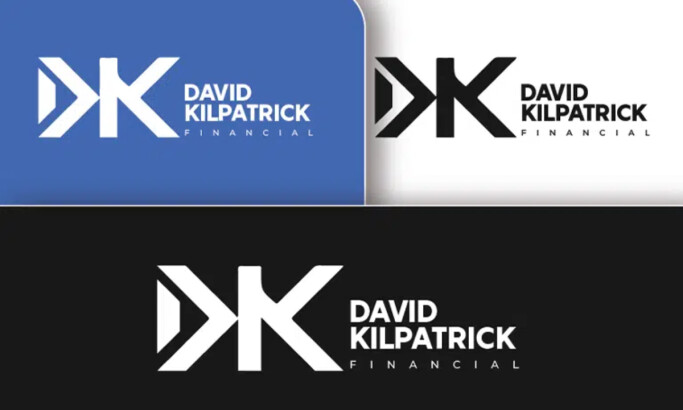 David Kilpatrick Financial Logo Design | DesignRush
