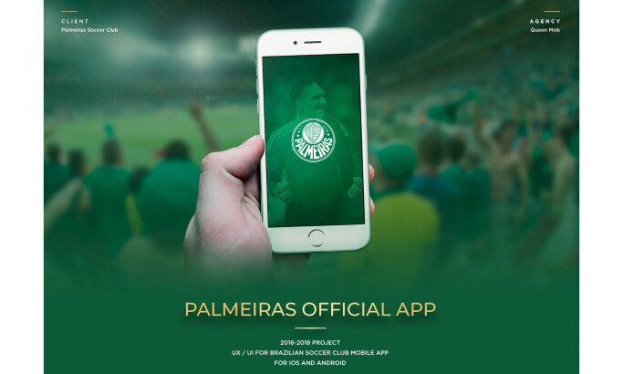 Palmeiras App Design | DesignRush