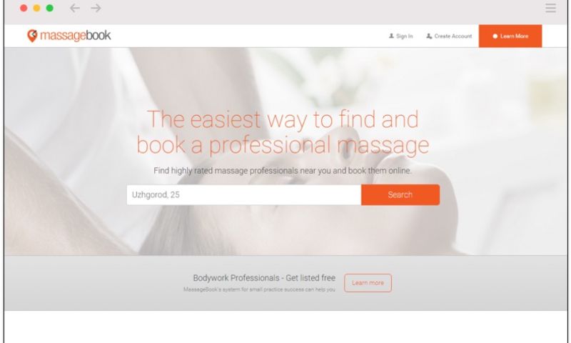 MassageBook | Software Development