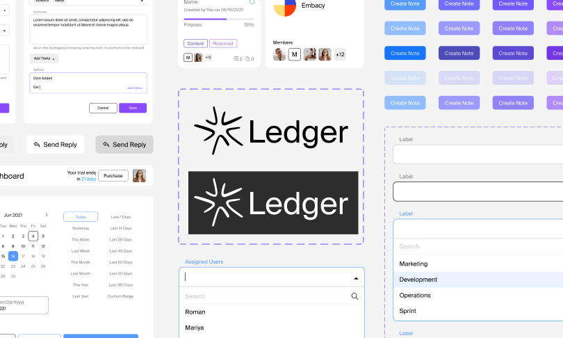 Ledger: Branding & Web | Branding