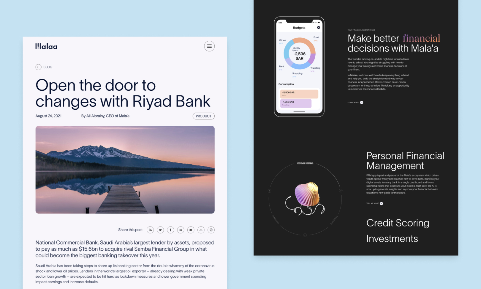 Malaa: Branding & Web | Branding