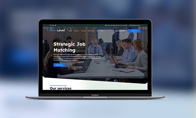 Next Level | Web Design