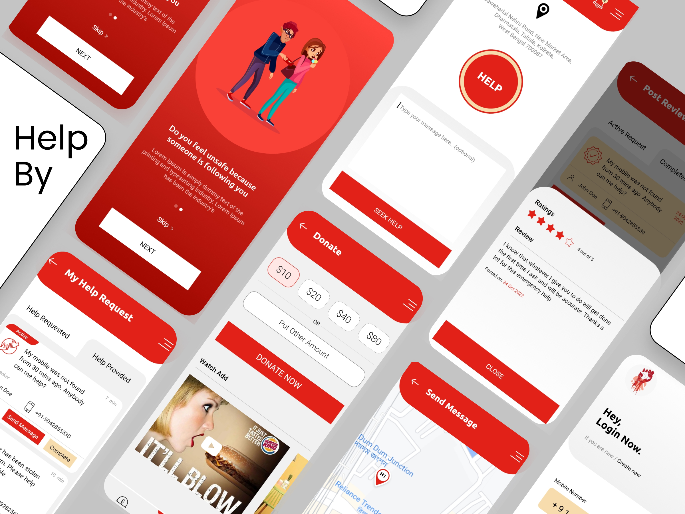 Help By - Flutter Android App | Android App Development