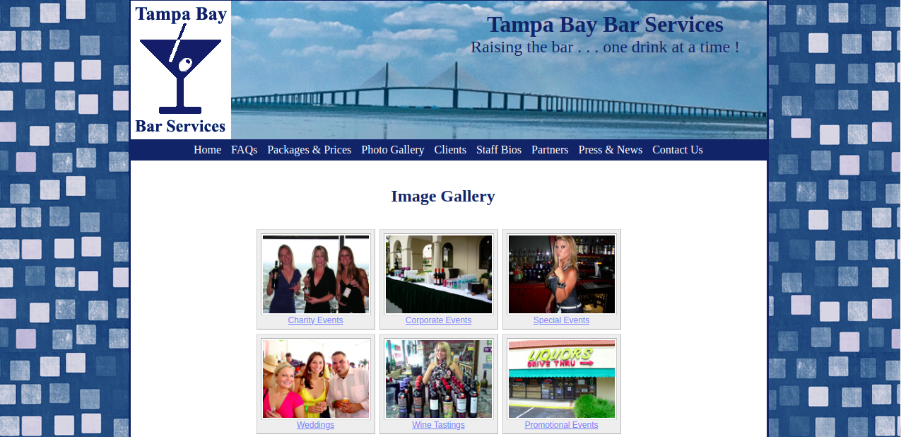 Tampa Bay Bar Services: Web Development | Website Development
