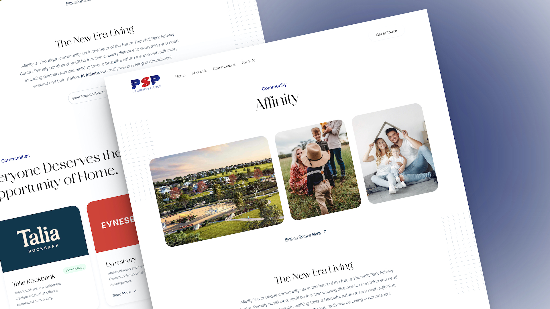 PSP Property | Web Design