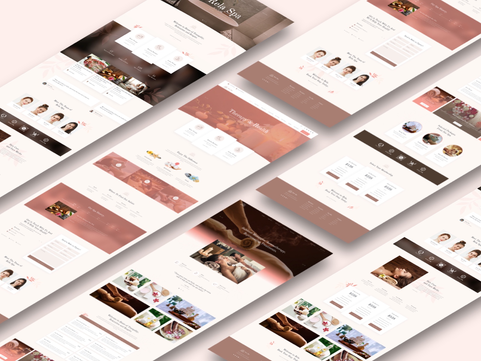 Rela SPA WordPress | Web Design