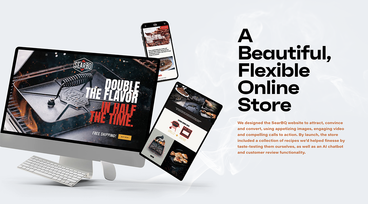 SearBQ Consumer Product Marketing | Product Marketing