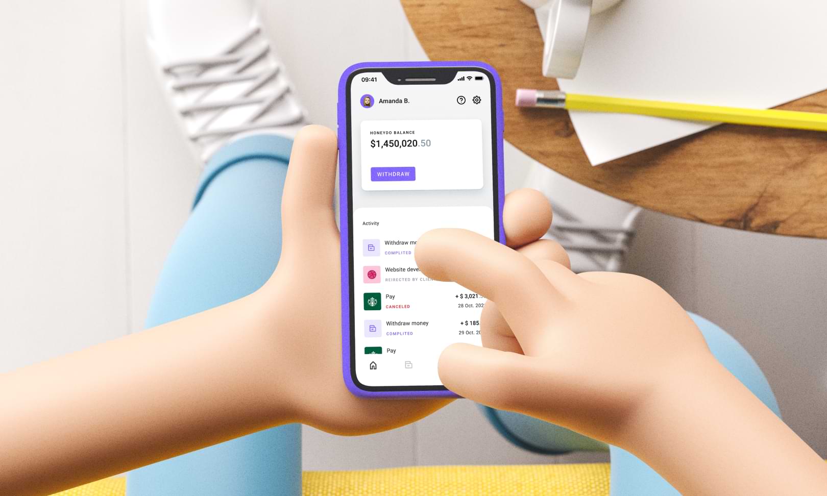 Honeydu | B2B simple payment | Web App Honeydu | B2B simple payment | Web App