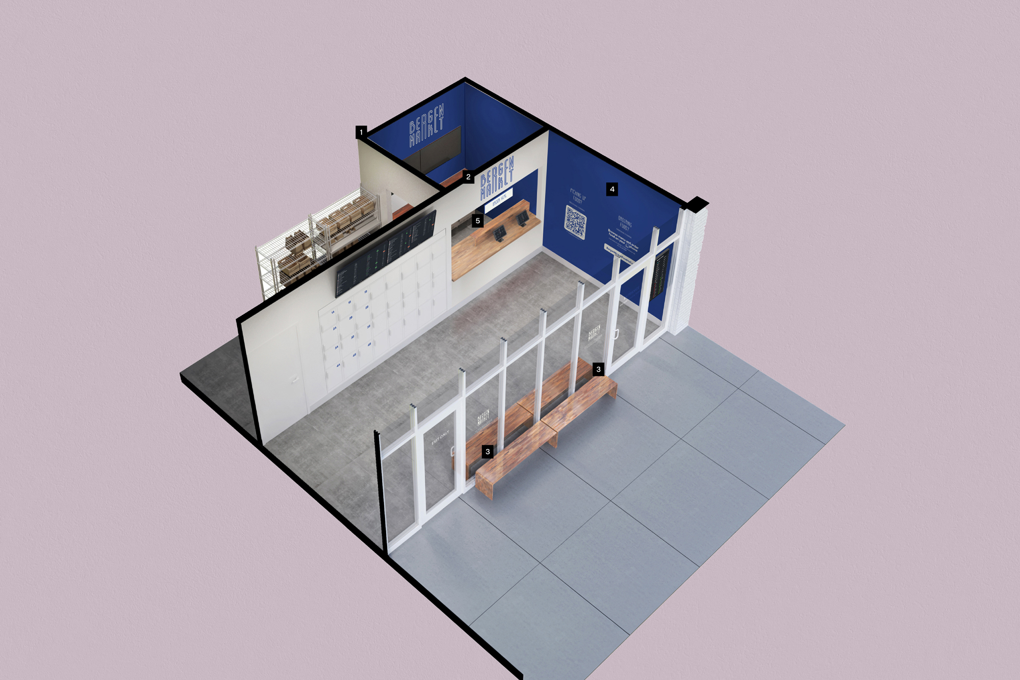 Bergen Market — Daring Restaurant Branding | Branding