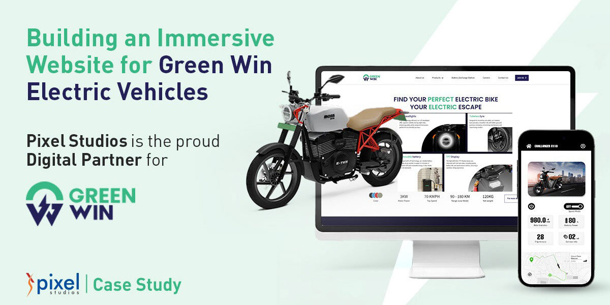 Building an Immersive Website for Green Win Electric Vehicles | Adaptive Web Design