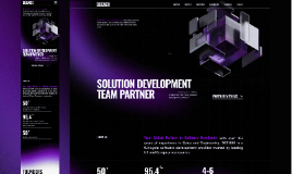 Turnkey landing page for IT Company | Website Development