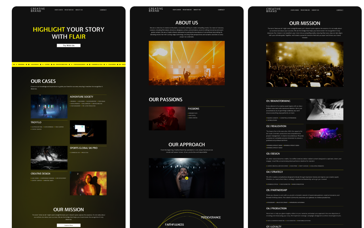 Creative Brand | Web Design