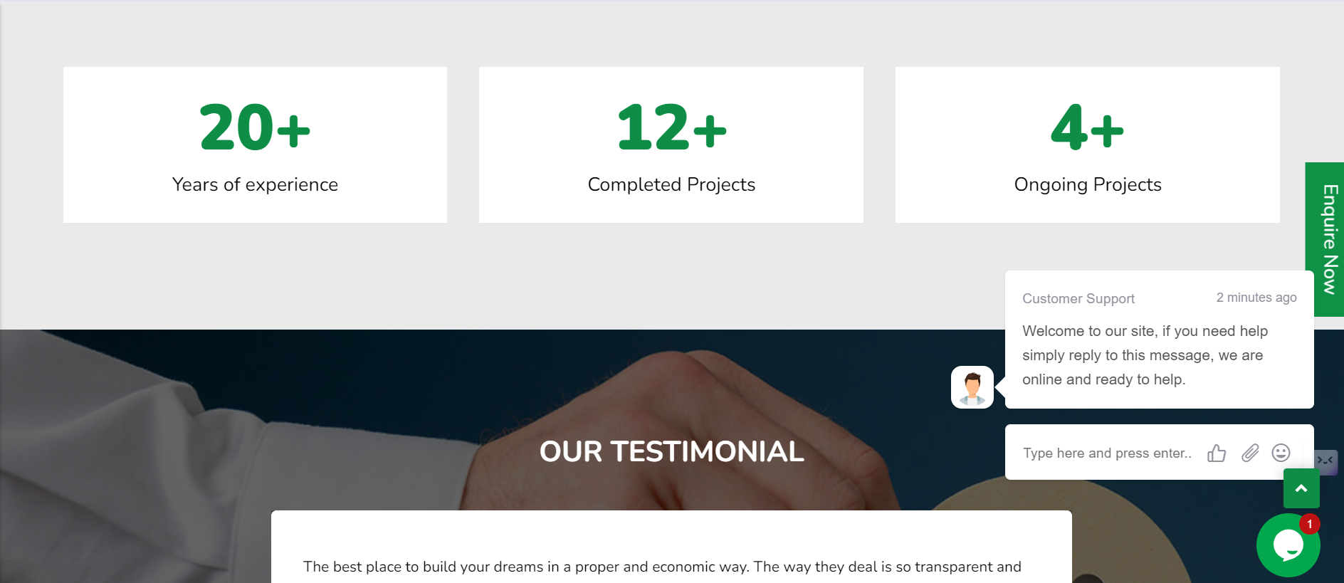 website designing project | Website Development