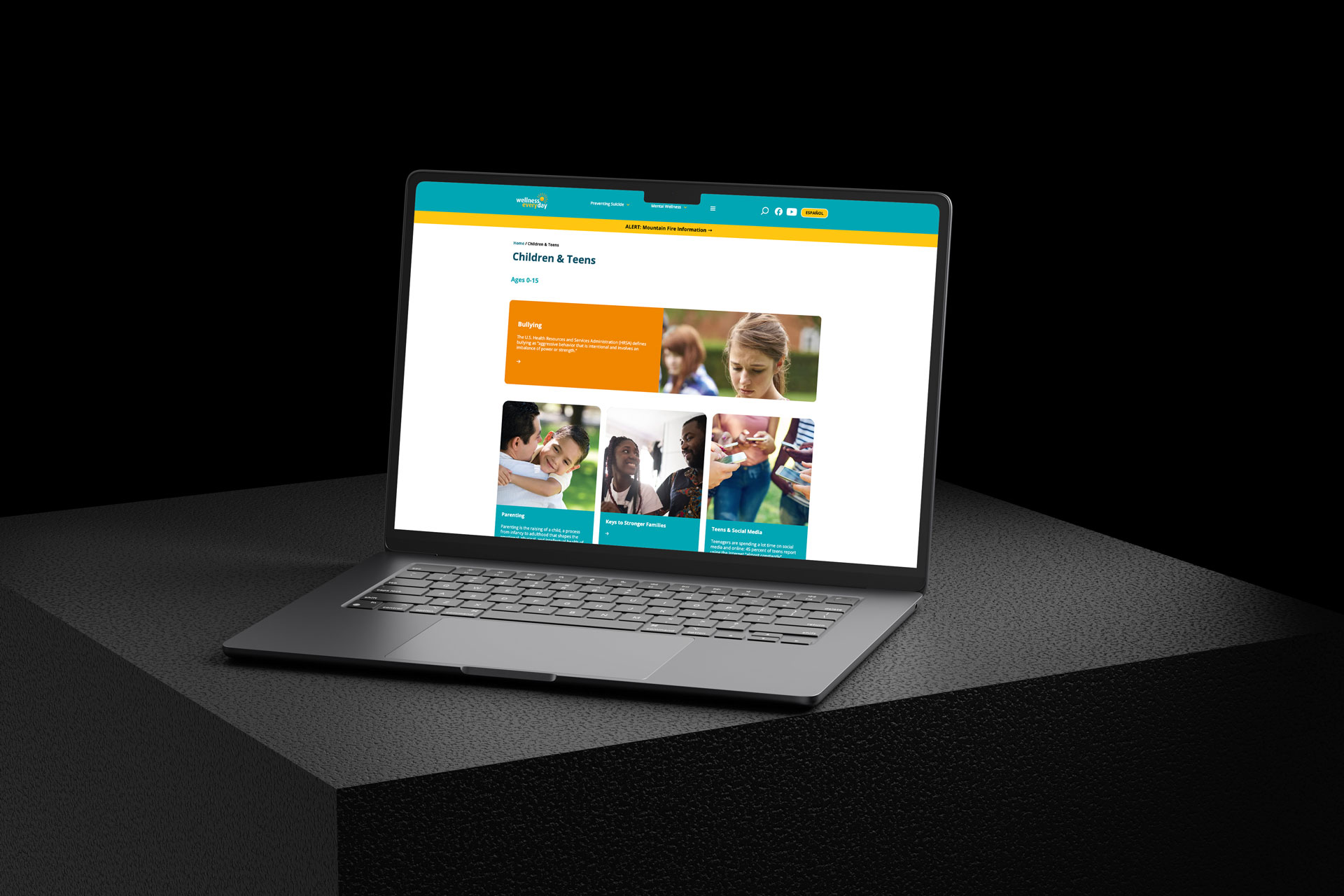 Wellness Everyday: A Seamless Platform Migration for Mental Health Resources | Webflow Development