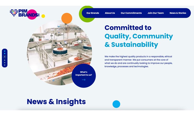PIM Brands | Website Redesign