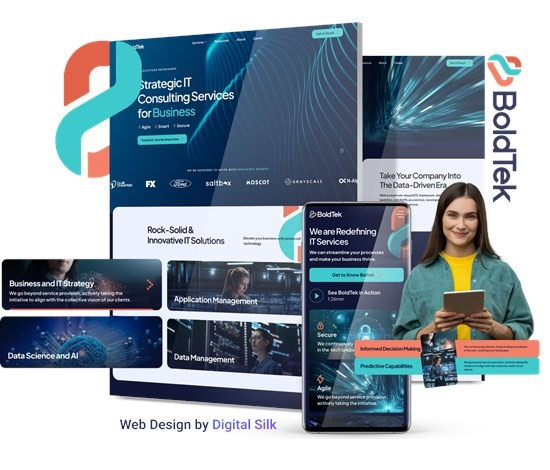 BoldTek Gains 460% New Users with Digital Silk Redesign | DesignRush
