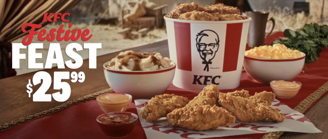 KFC Launches 'Disguise' Spot to Tout Its Festive Feast | DesignRush