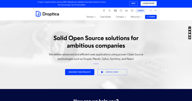 Top 50 Drupal Development Companies | DesignRush - Nov 2025 Rankings ...