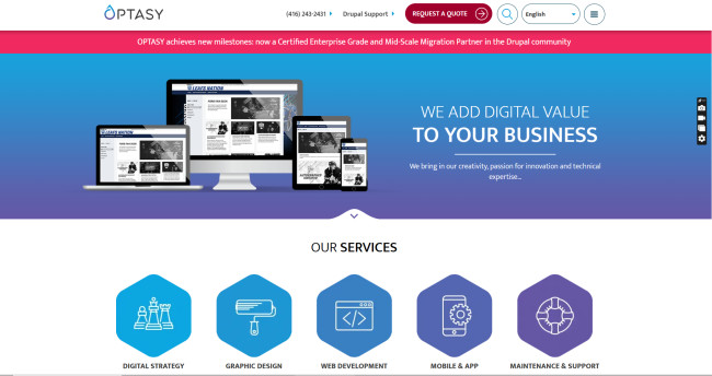 Top 50 Drupal Development Companies | DesignRush - Nov 2025 Rankings | DesignRush