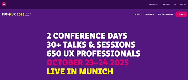 Best UI/UX Design Conferences To Attend in 2025 | DesignRush