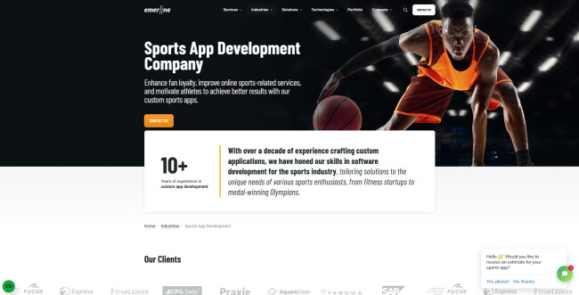 10 Best Sports App Development Companies in 2026 | DesignRush