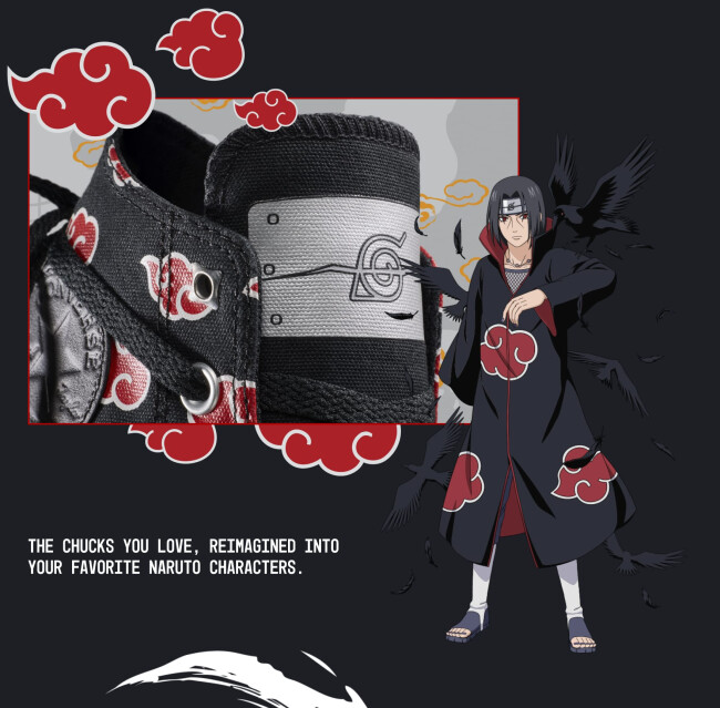 Converse Unveils Naruto-Inspired Footwear and Apparel Line | DesignRush