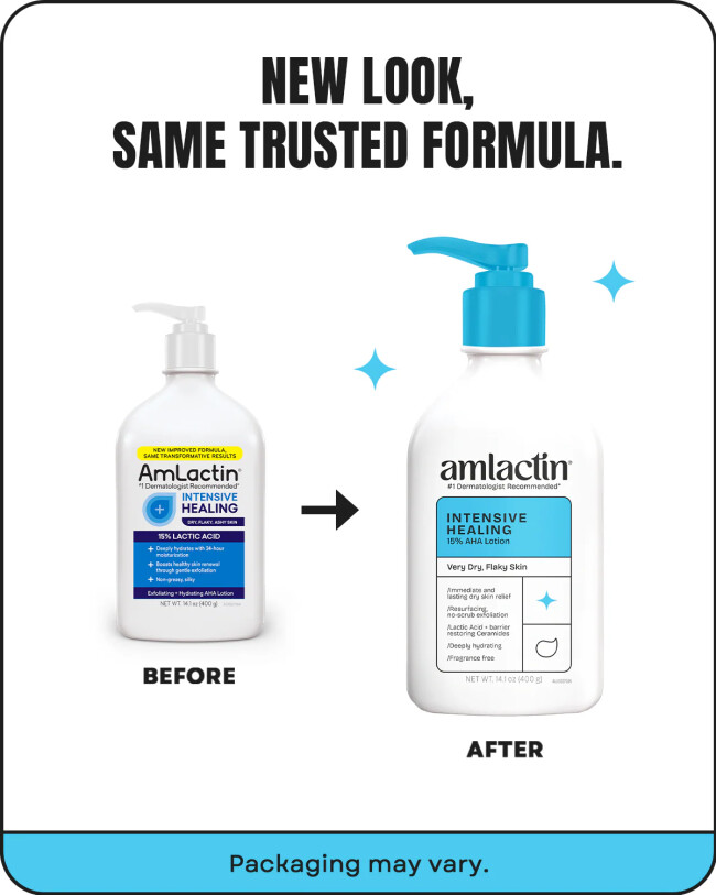 Amlactin Relaunches with New Look & Sensitive Skin Line | DesignRush