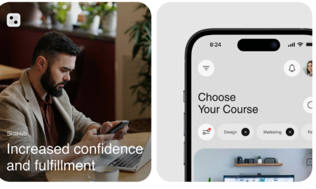 Skill Hub App Design | DesignRush