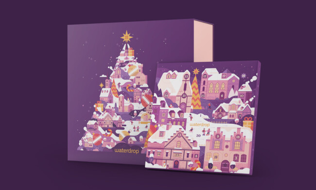 Waterdrop · Advent Calendar Christmas 2024 Packaging Design | DesignRush
