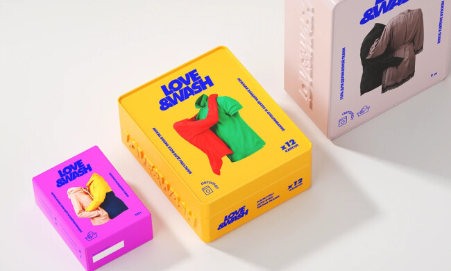 Love&wash Packaging Design | DesignRush