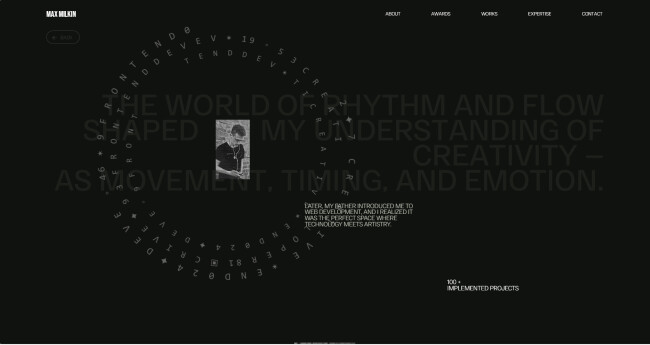 Max Milkin Website Design | DesignRush