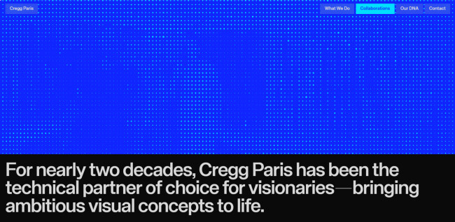 CREGG Paris Website Design | DesignRush
