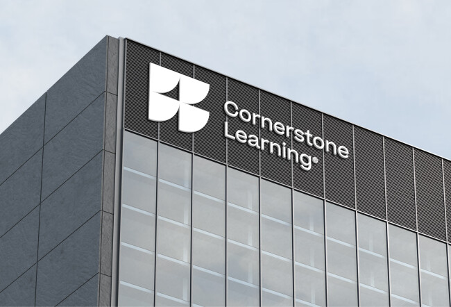 Cornerstone Learning Logo Design | DesignRush