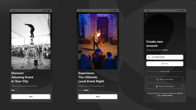 EventEase App Design | DesignRush