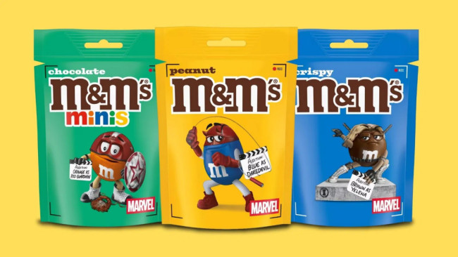 Mars and Disney Launch Global Marvel M&M’S Campaign