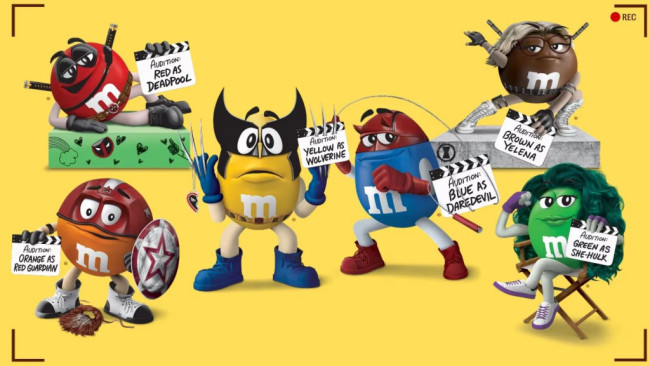 Mars and Disney Launch Global Marvel M&M’S Campaign